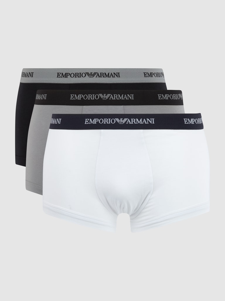 Emporio Armani Trunks im 3er-Pack (weiss) online kaufen