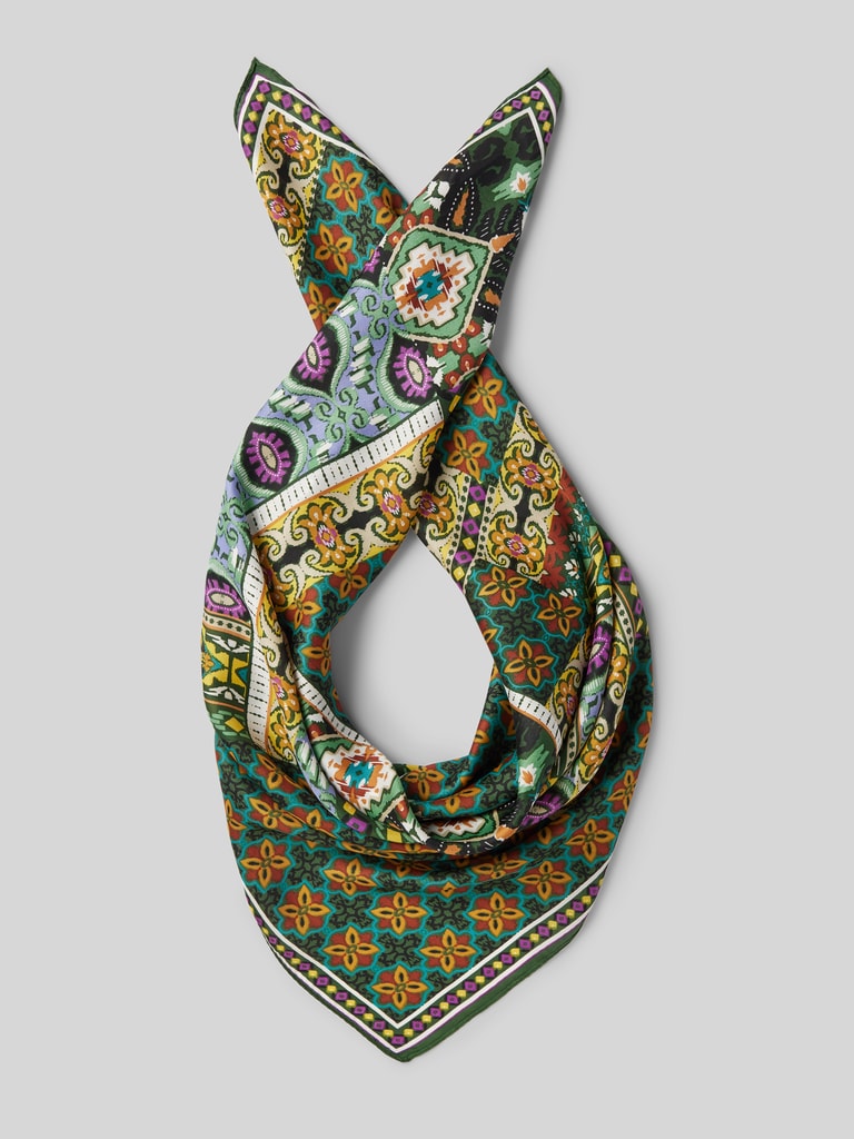 Kurt Beines Sjaal met all-over motief, model 'Colour Explosion Nicky ...