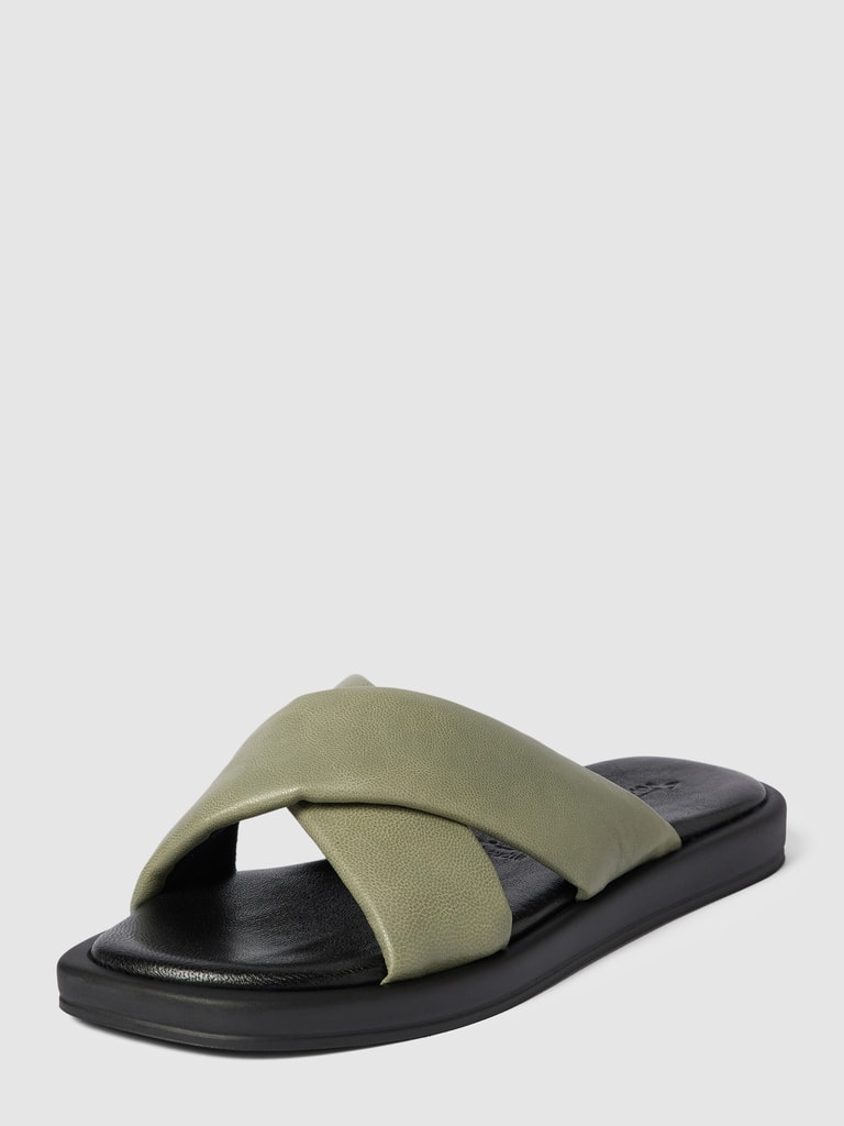 Kup online Tamaris Klapki z szerokimi paskami (miętowy)