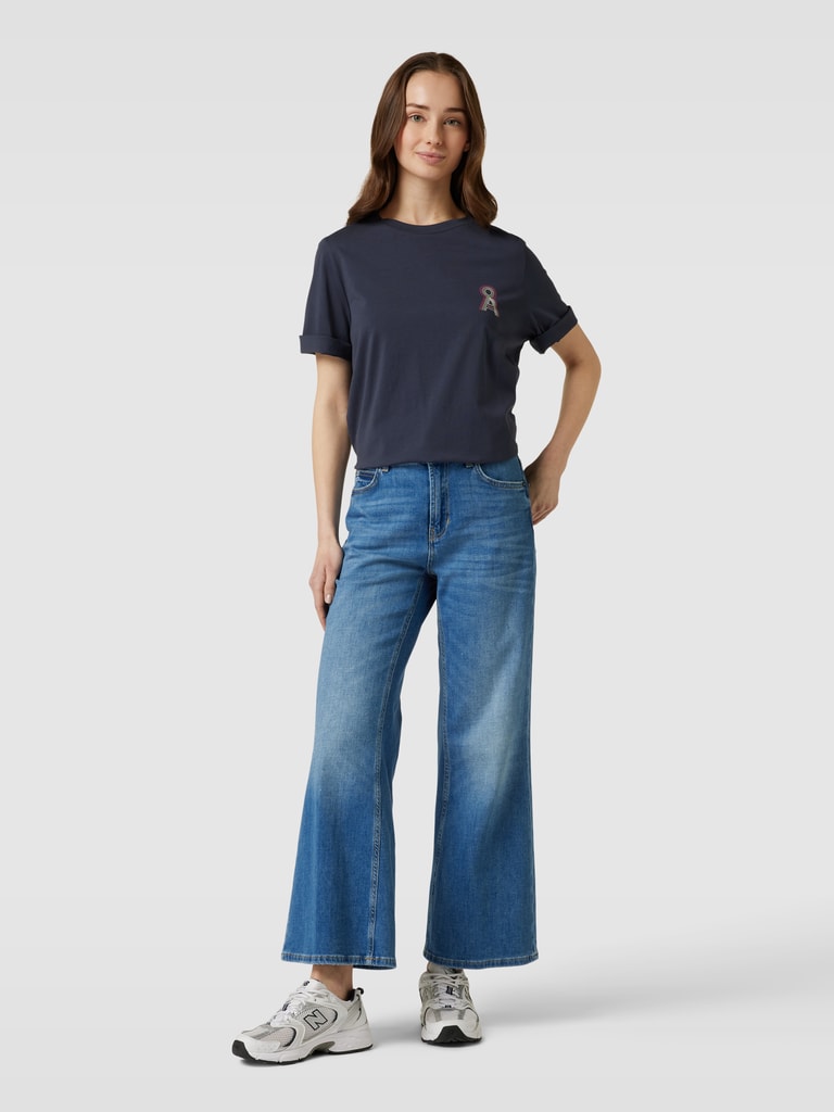 Armedangels T-Shirt mit Label-Stitching Modell 'LAYAA' (marine) online ...