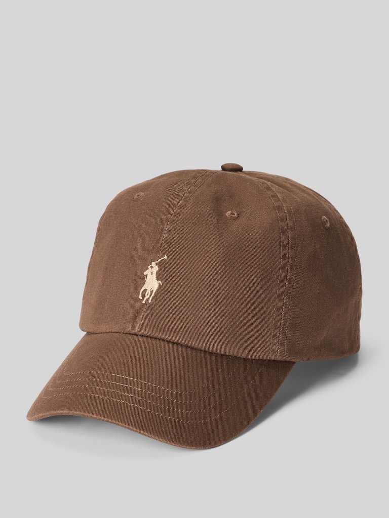 Polo Ralph Lauren Basecap aus reiner Baumwolle (dunkelbraun) online kaufen