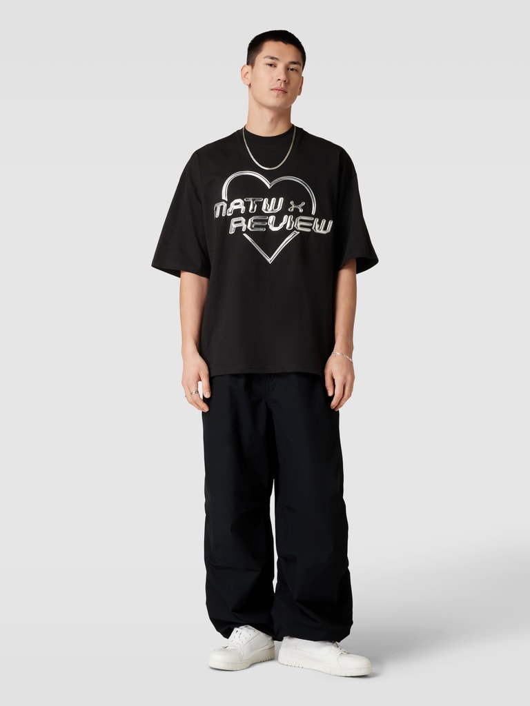 Review X MATW MATW X REVIEW - Loose Fit Hose mit Tunnelzug (black ...