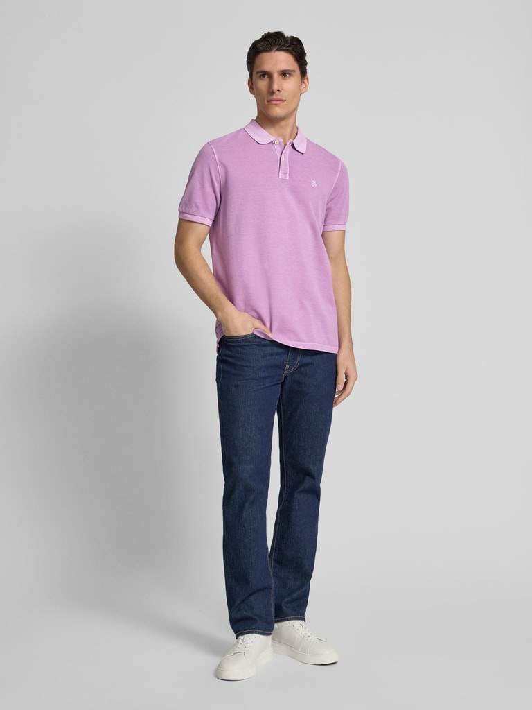 Marc O'Polo Regular Fit Poloshirt aus reiner Baumwolle (flieder) online ...