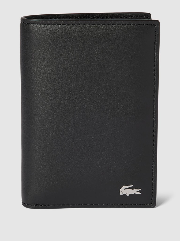 Kup online Lacoste Portfel z aplikacją z logo (czarny)