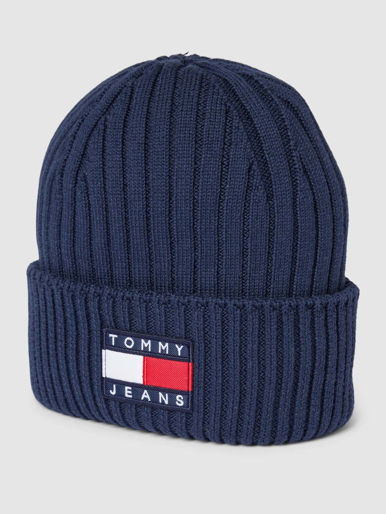 Tommy Jeans Beanie mit Label-Patch Modell 'HERITAGE ARCHIVE' (marine ...