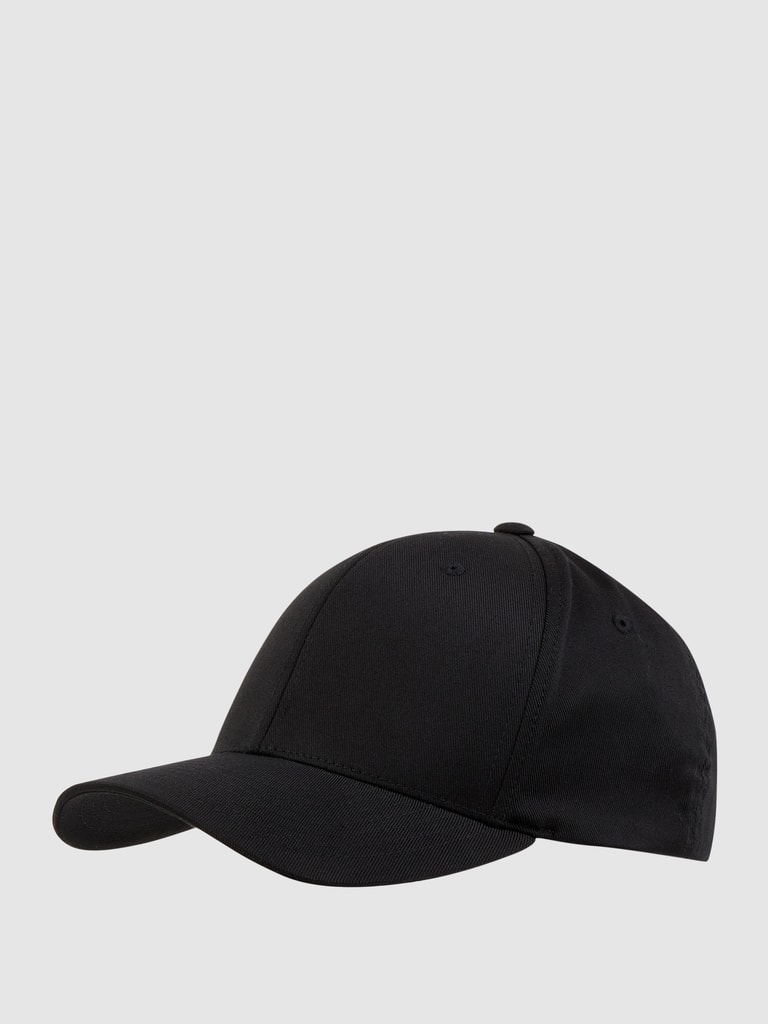 Flexfit Cap mit verstärkter Schirm Modell 'Wooly Combed' (black) online ...