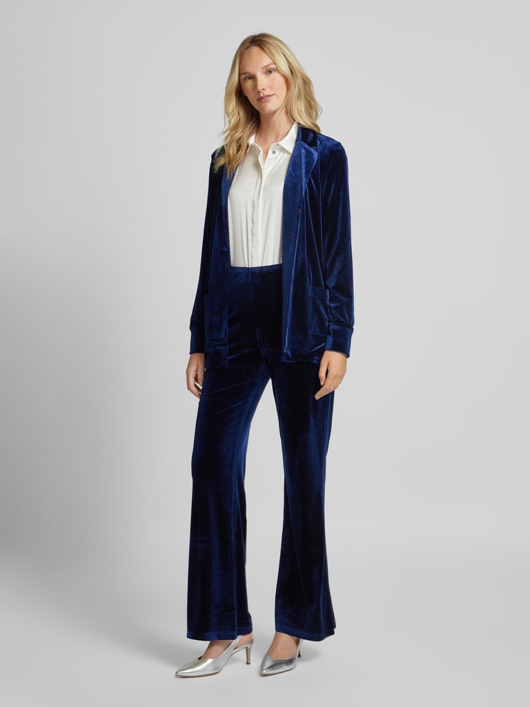 LOLLYS LAUNDRY Blazer met strikceintuur, model 'Lisa' in donkerblauw ...