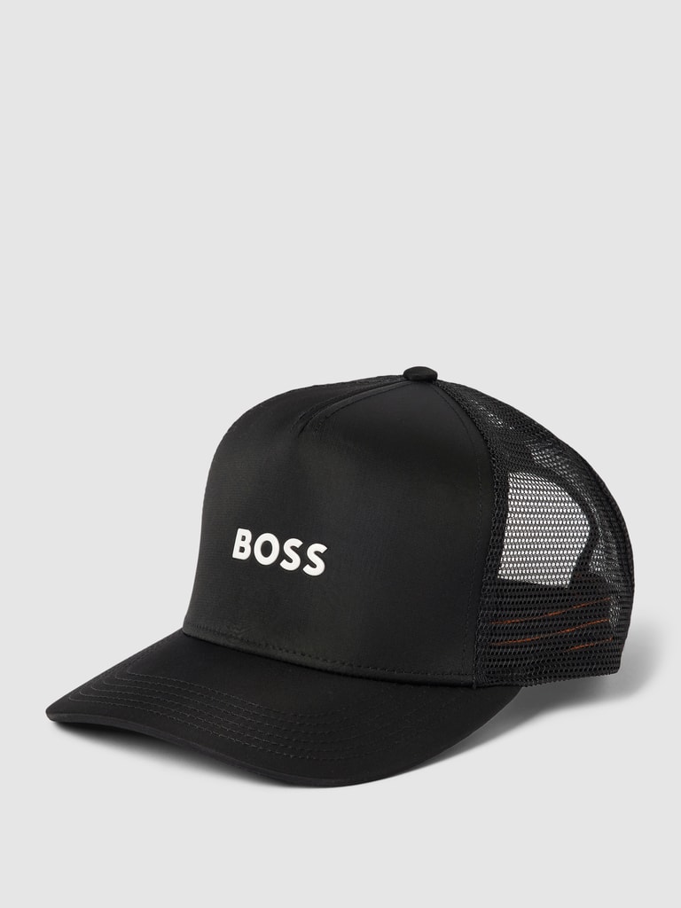 BOSS Basecap mit Label-Print Modell 'Elliot' (black) online kaufen