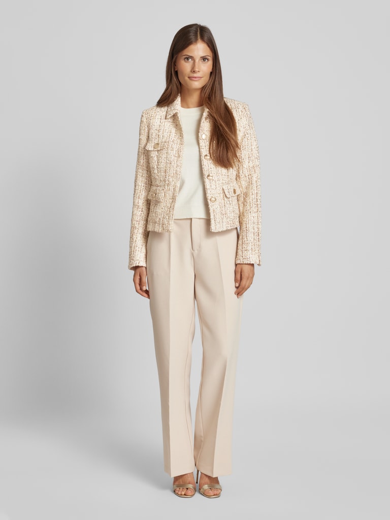White Label Blazer met borstzakken in goud gemêleerd online kopen | P&C