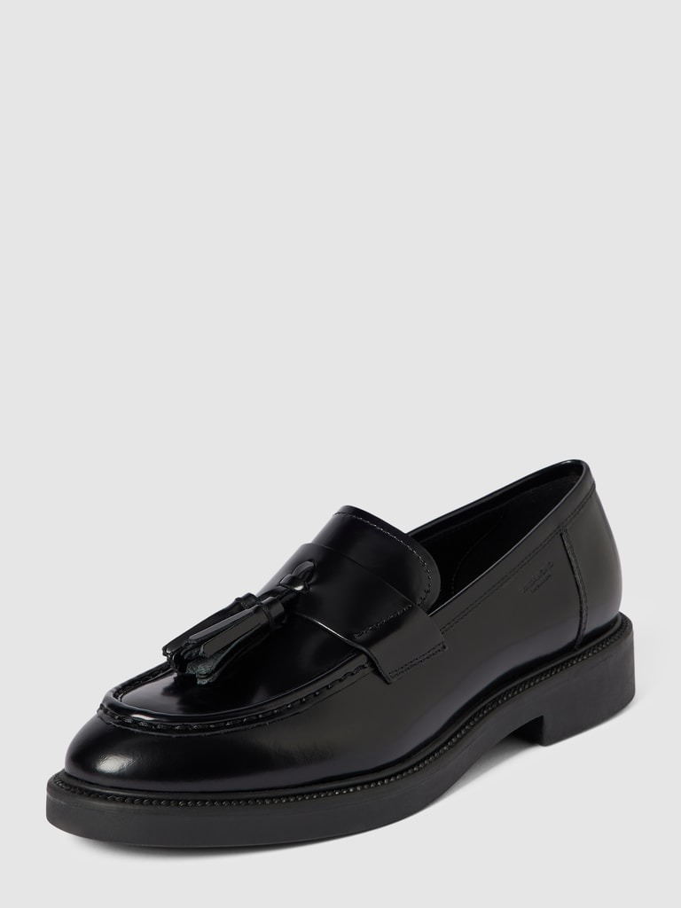 Vagabond Tassel loafer van leer, model 'ALEX' in zwart online kopen | P&C