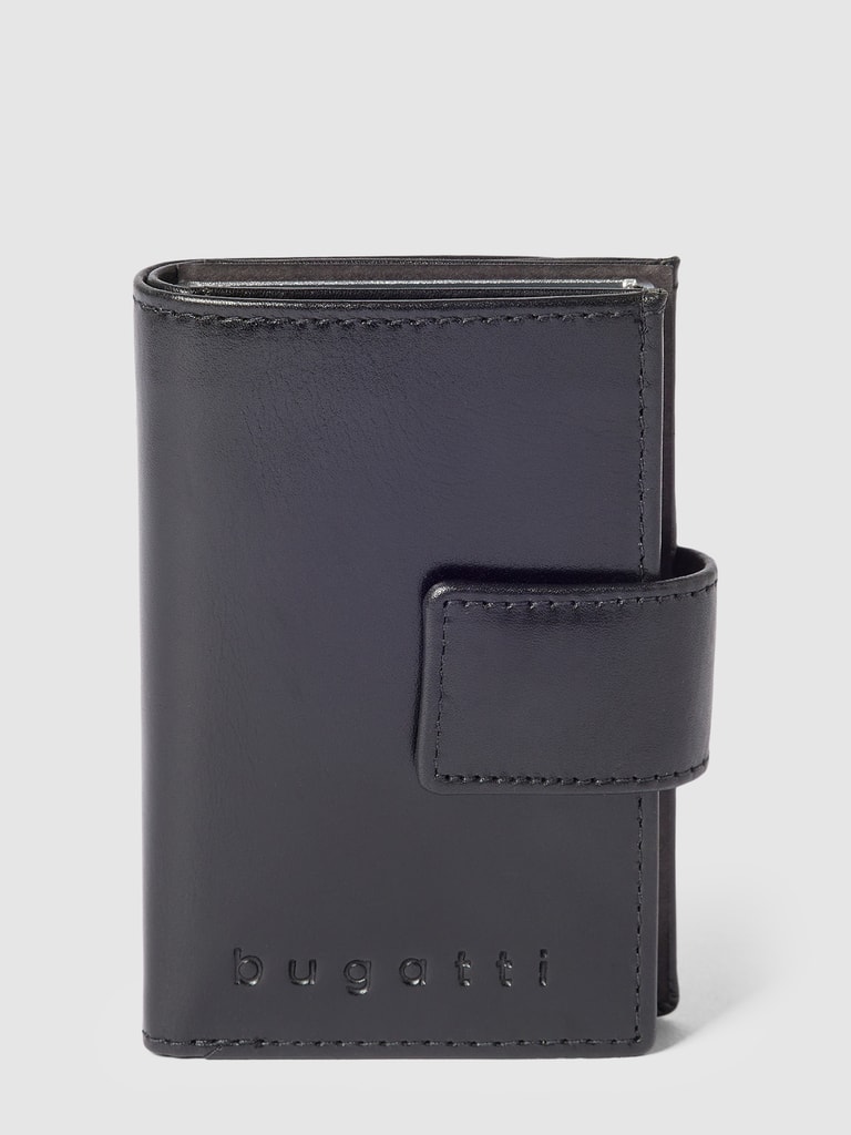 bugatti Kartenetui mit Label-Details Modell 'Secure Deluxe' (black ...