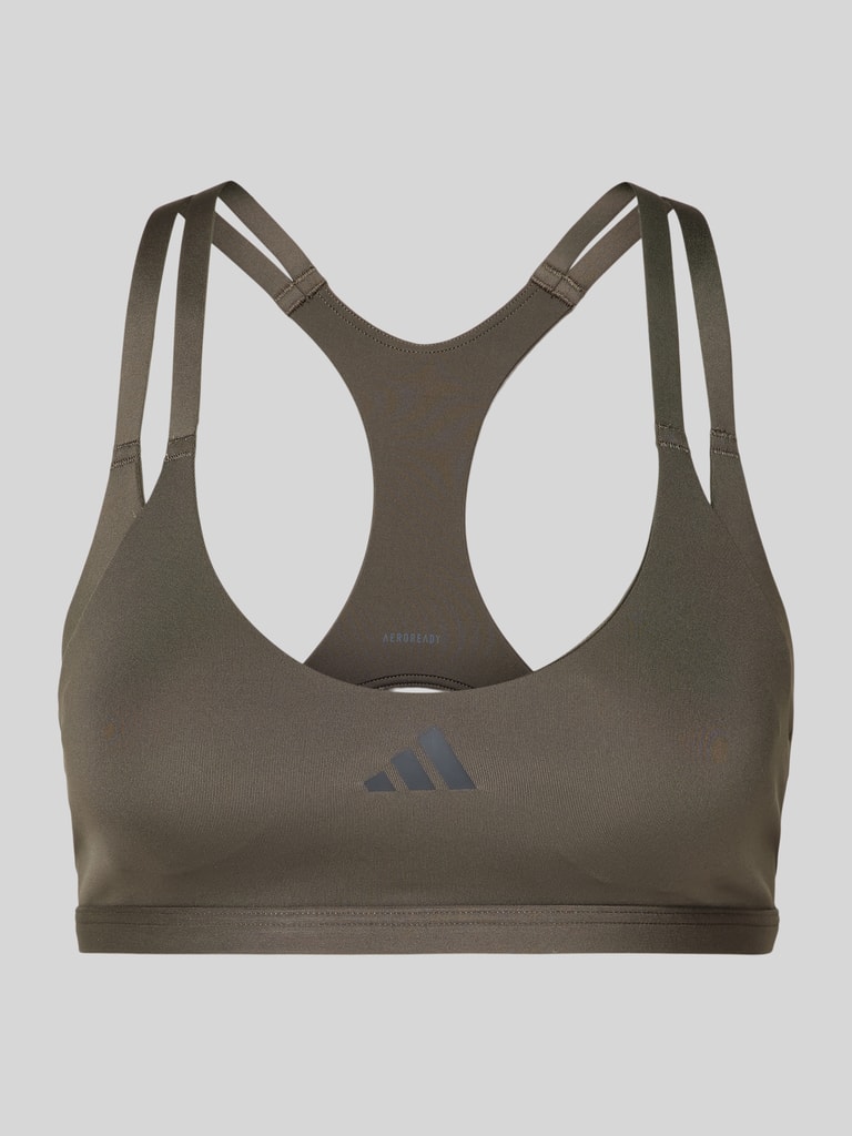 adidas Sportswear Sport-BH mit Label-Print Modell 'AERIM' (dunkelgruen ...