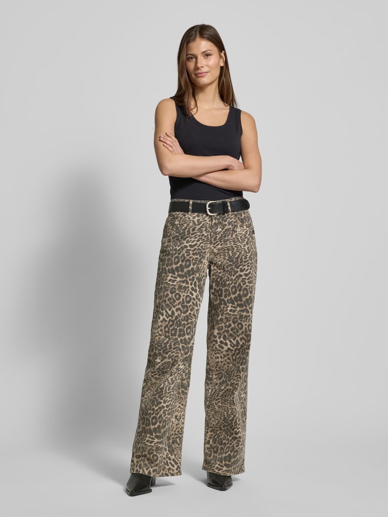 Kup online Vila Top z okrągłym dekoltem model ‘NORA’ (czarny)