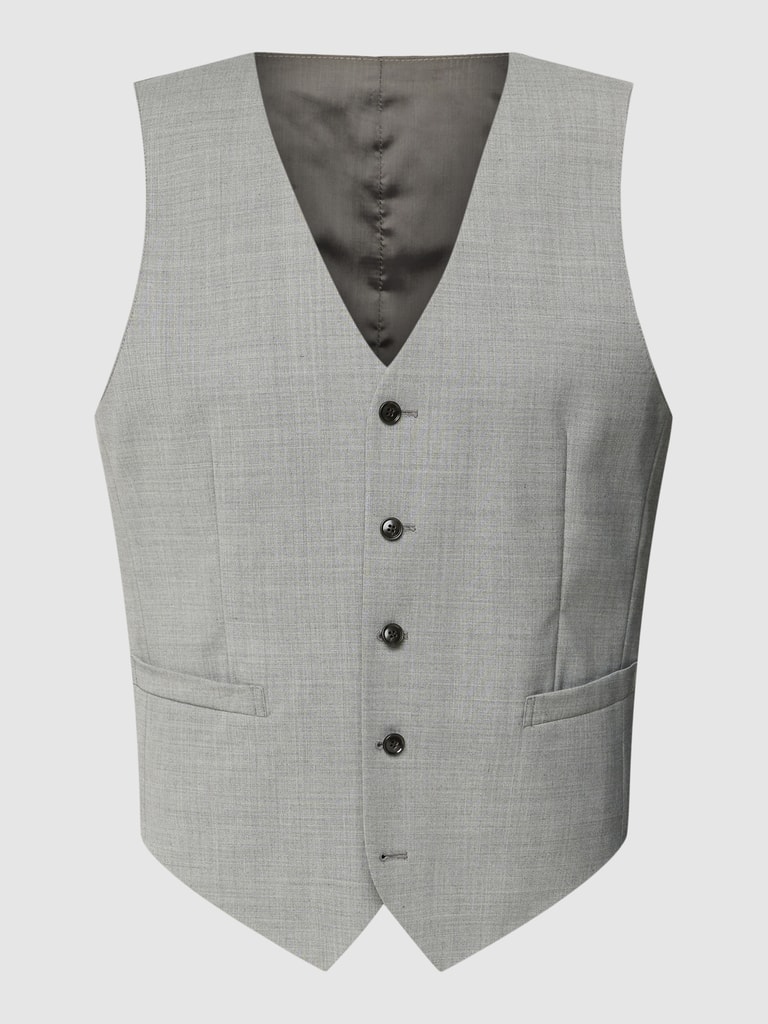 Tiger Of Sweden Weste mit Knopfleiste Modell 'WAYDE' (hellgrau) online kaufen