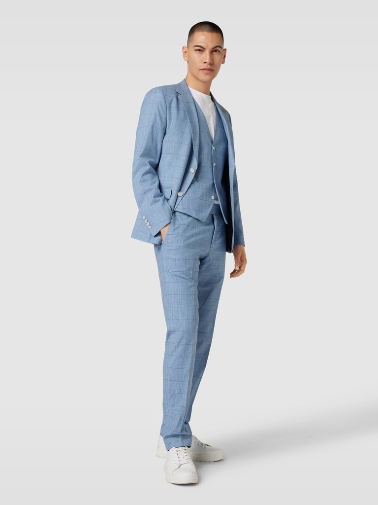 Strellson 2-Knopf-Sakko mit Karomuster Modell 'Altzer' (hellblau ...