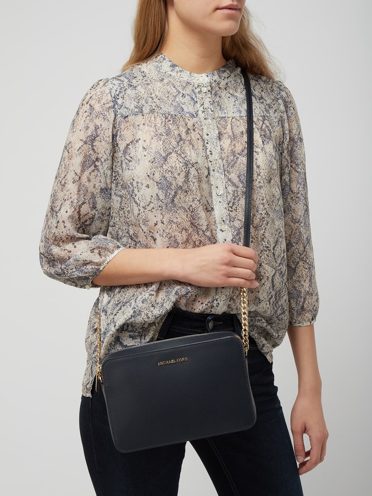 MICHAEL Michael Kors Crossbody Bag aus Leder (marineblau) online kaufen