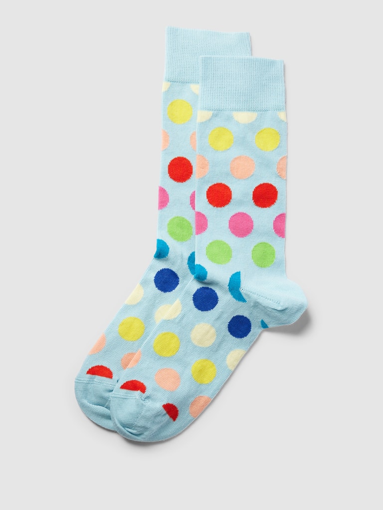Happy Socks Socken mit Polka Dots Modell 'Big Dot' (hellblau) online kaufen