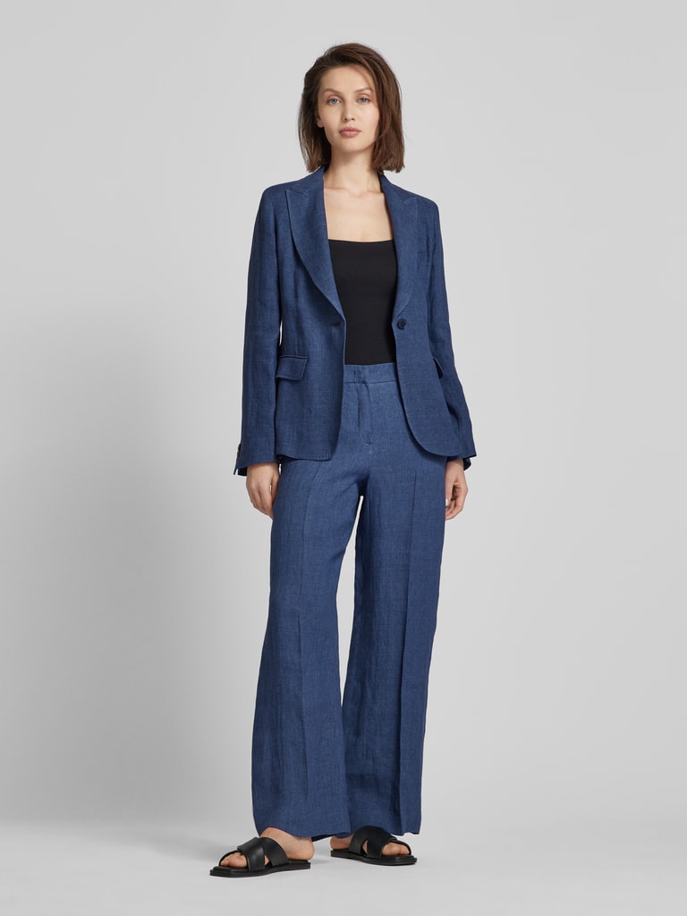 Weekend Max Mara Blazer met klepzakken, model 'NALUT' in marineblauw ...
