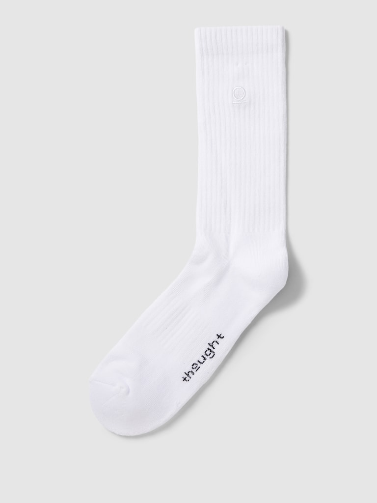 Thought Socken mit Label-Stitching Modell 'rafael' (weiss) online kaufen