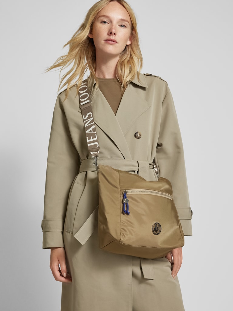 JOOP! Jeans Handtas met labeldetail, model 'Kaja' in leem online kopen ...