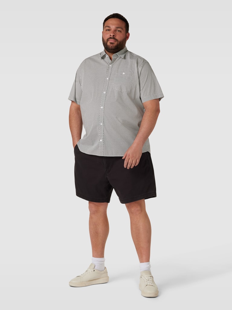 S.Oliver Plus PLUS SIZE Freizeithemd mit Allover-Muster (weiss) online ...