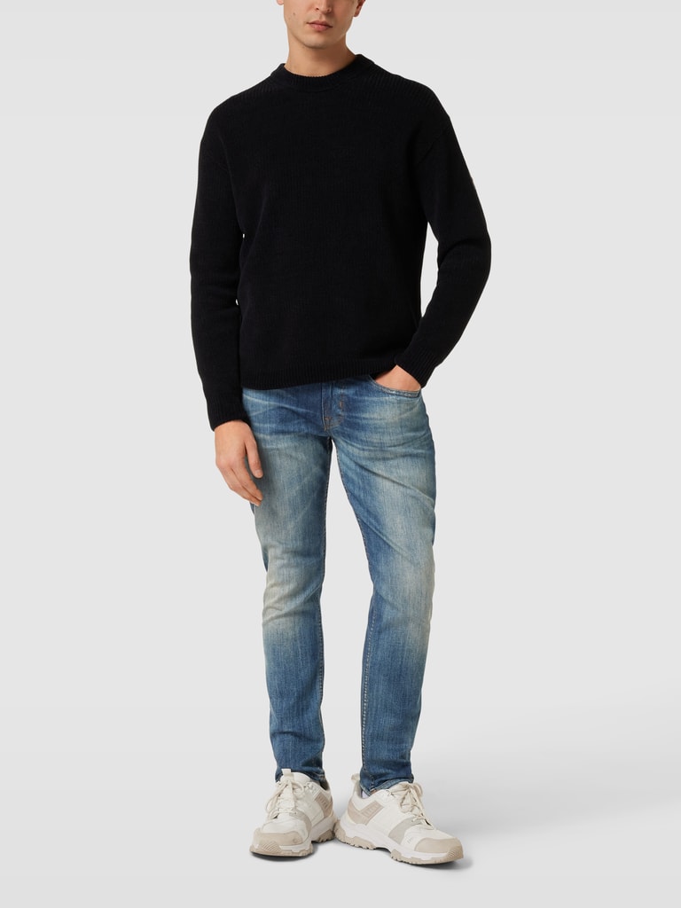 7 For All Mankind Jeans mit Kontrastnähten Modell 'Slimmy Tapered ...