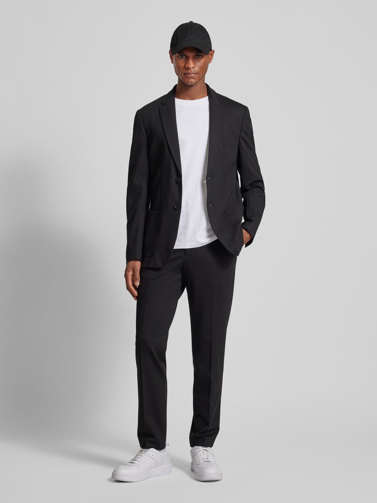 SELECTED HOMME Slim Fit Sakko mit Eingrifftaschen Modell 'DELON' (black ...