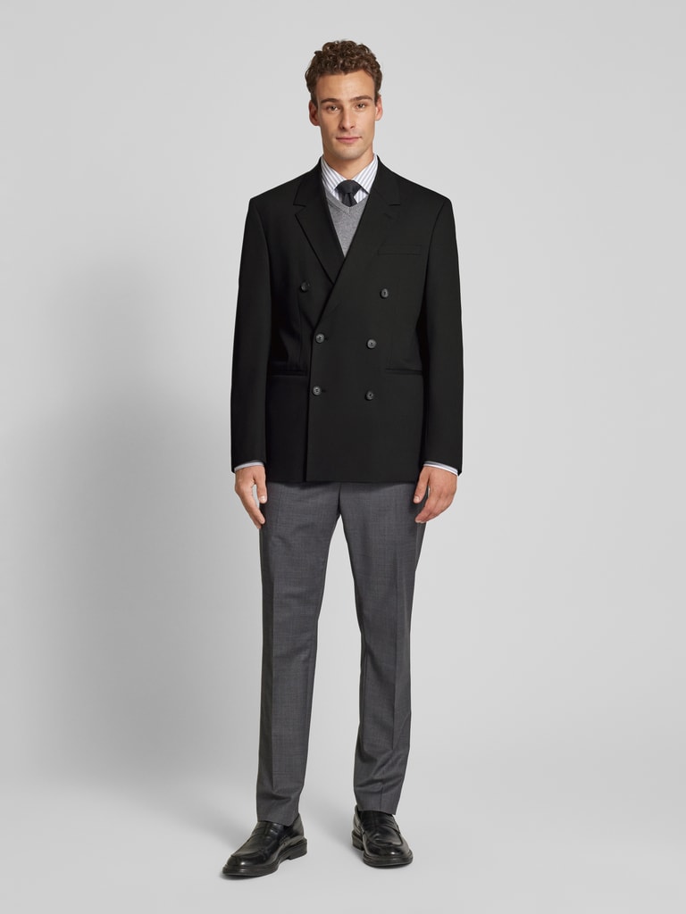 SELECTED HOMME Relaxed Fit Sakko mit Reverskragen (black) online kaufen