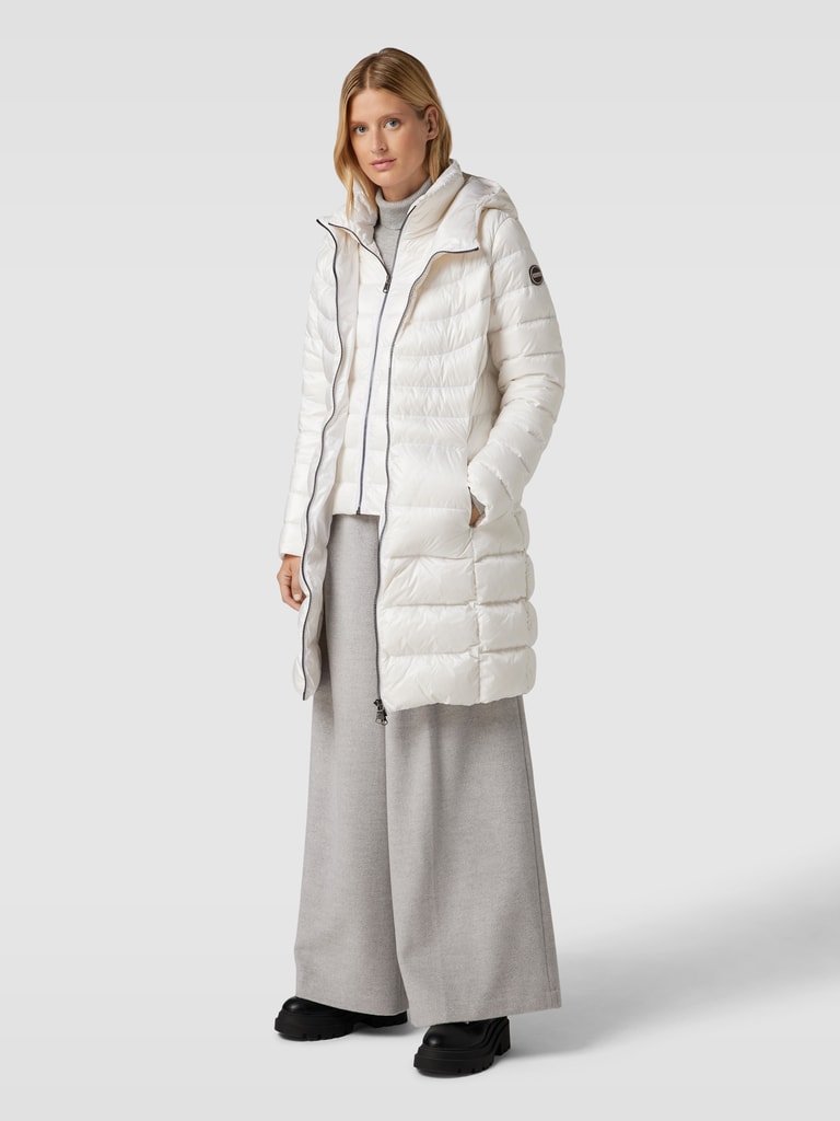 Kup online Colmar Originals Płaszcz puchowy z kapturem (biały)