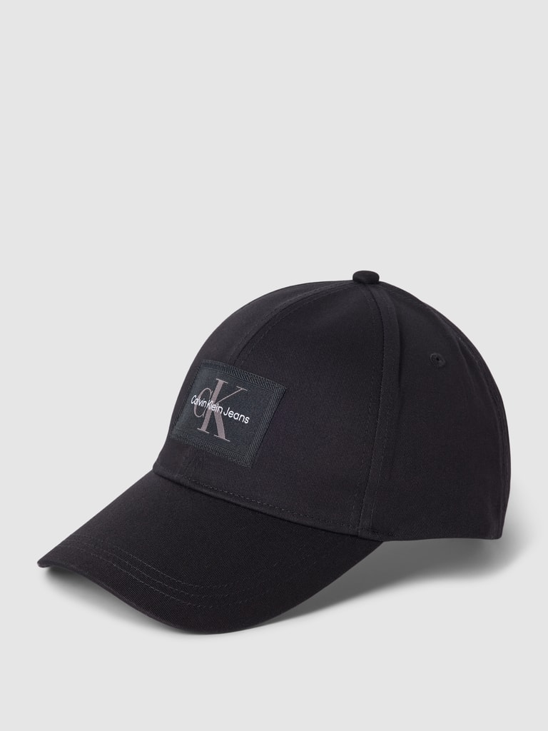 Calvin Klein Jeans Cap mit Label-Patch Modell 'SPORT' (black) online kaufen