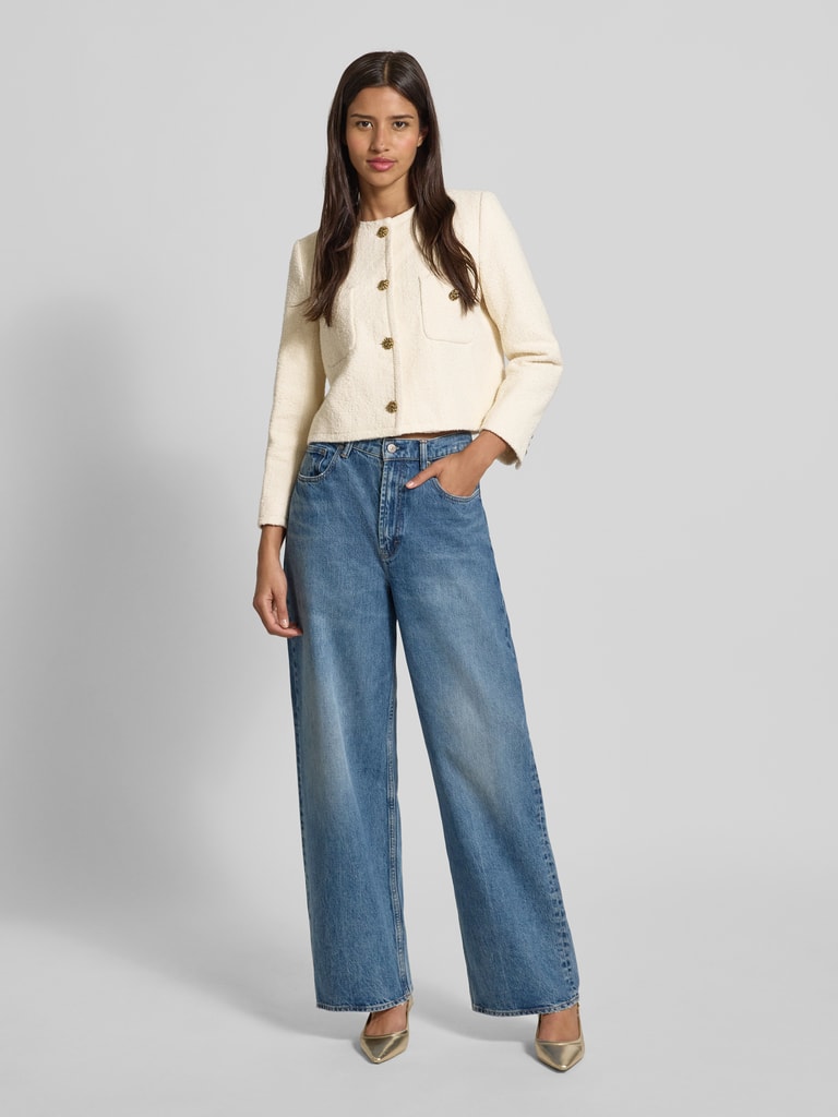Bash Blazer aus Baumwoll-Mix mit Leinen-Anteil Modell 'MEREDITH' (ecru ...