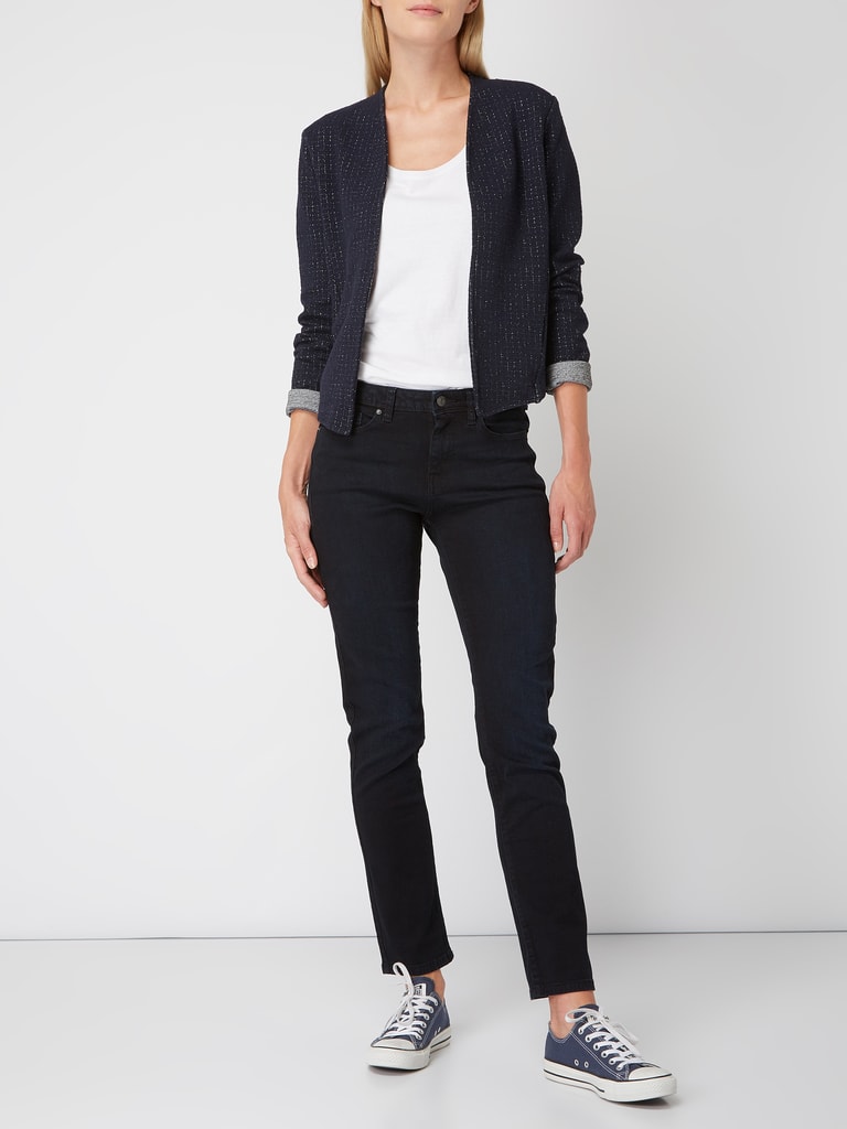 Esprit One Washed Straight Fit Jeans (dunkelblau) online kaufen