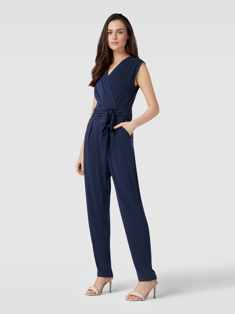 Kup online Esprit Kombinezon z zakładką (granatowy)