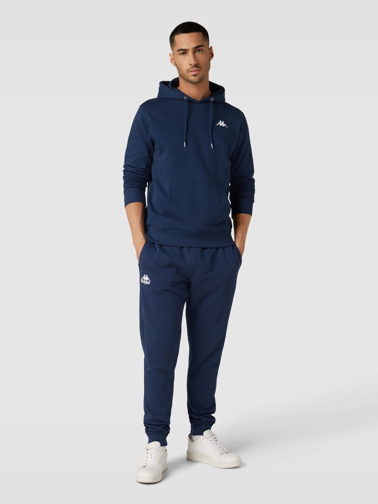 Kappa Hoodie mit Label-Stitching Modell 'Vend' (marine) online kaufen