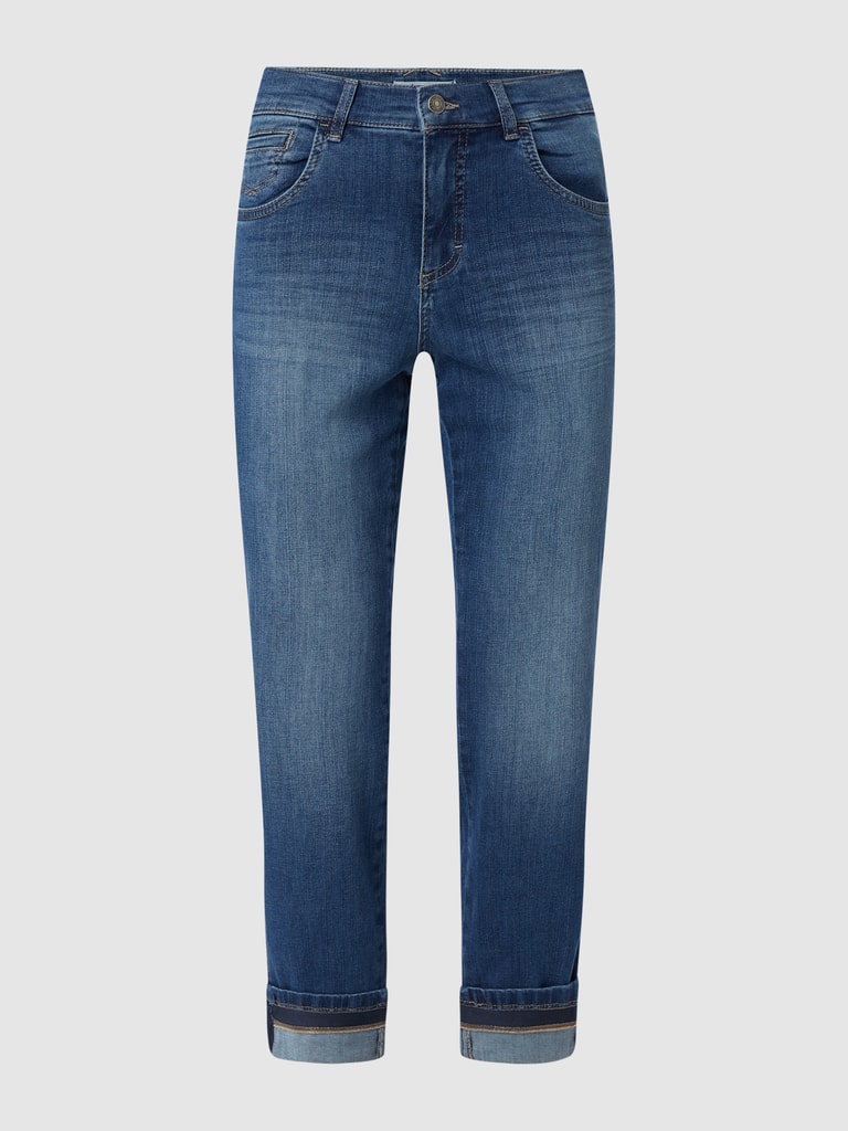 Angels Korte jeans met stretch, model 'Darleen' in blauw online kopen | P&C