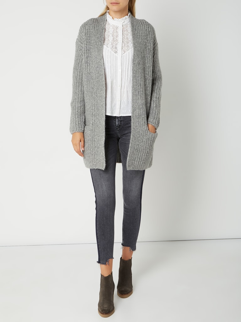 Closed Cardigan mit Schalkragen (hellgrau melange) online kaufen