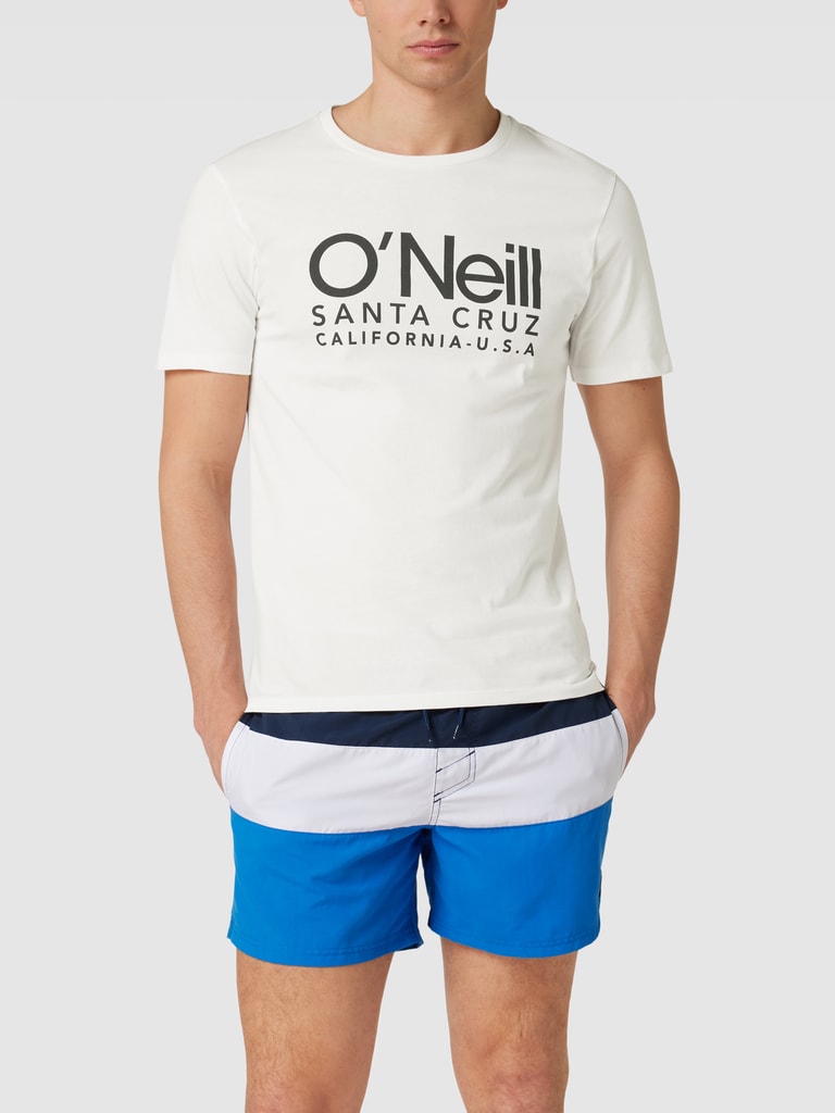 ONeill T-Shirt mit Logo-Print Modell 'CALI' (weiss) online kaufen