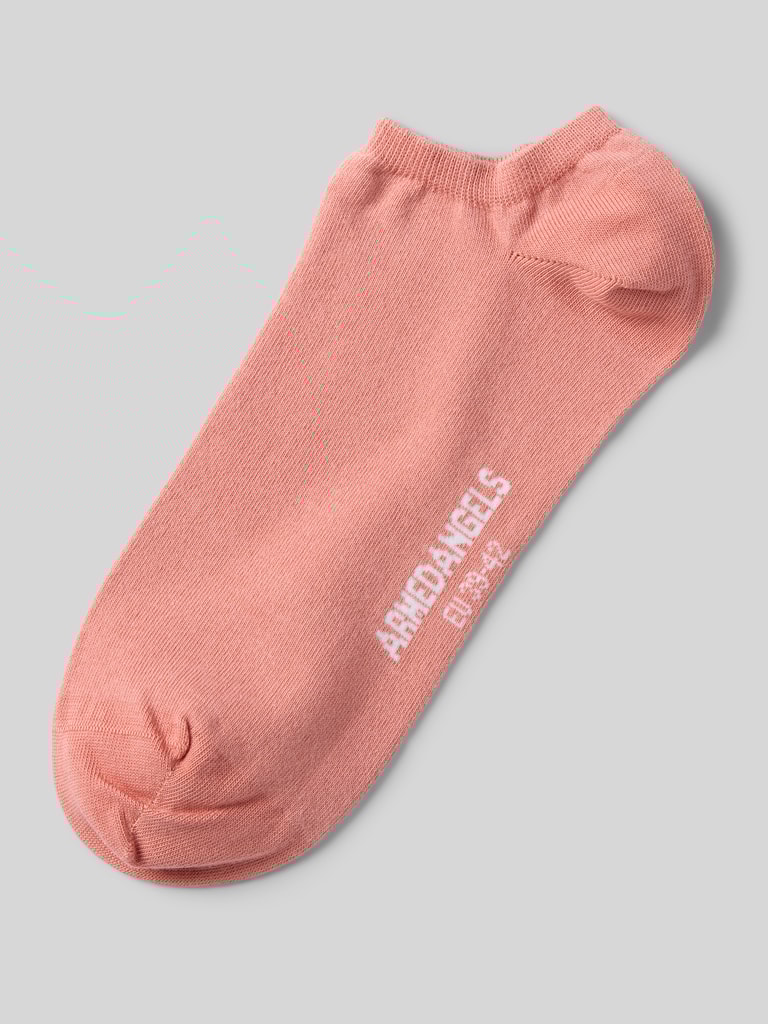 Armedangels Sneakersocken mit Label-Detail Modell 'SAALVO' (koralle ...