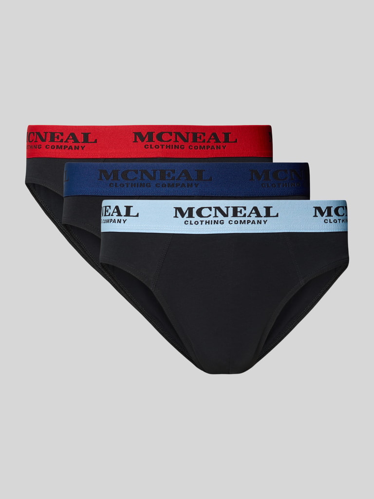 MCNEAL Slip mit elastischem Logo-Bund im 3er-Pack (black) online kaufen