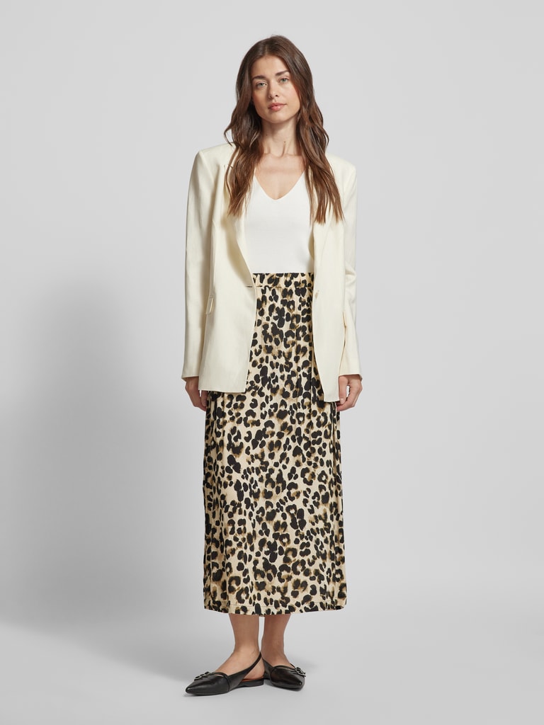 ICHI Midirock aus Viskose mit elastischem Bund Modell 'MARRAKECH ...