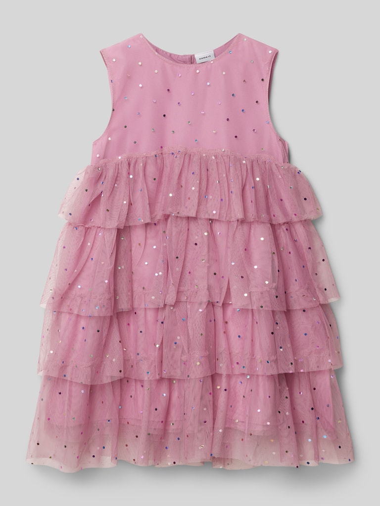Name It Kleid im Stufen-Look Modell 'ASILLE' (rosa) online kaufen