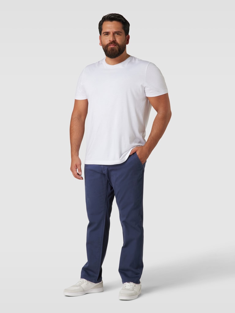 Jack & Jones Plus PLUS SIZE stoffen broek met knoop- en ritssluiting ...