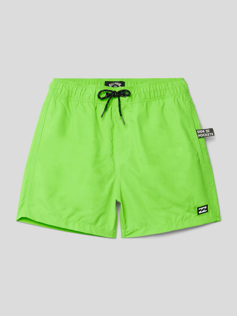 Billabong Zwembroek met labeldetail, model 'ALL DAY' in neongroen ...