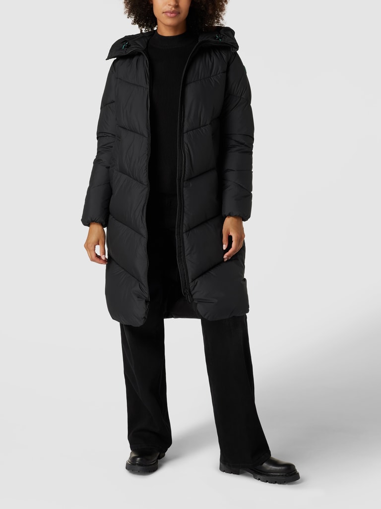 SAVE THE DUCK Mantel mit Label-Patch Modell 'Jacelyn' (black) online kaufen SAVE THE DUCK Mantel mit Label-Patch Modell 'Jacelyn' (black) online kaufen