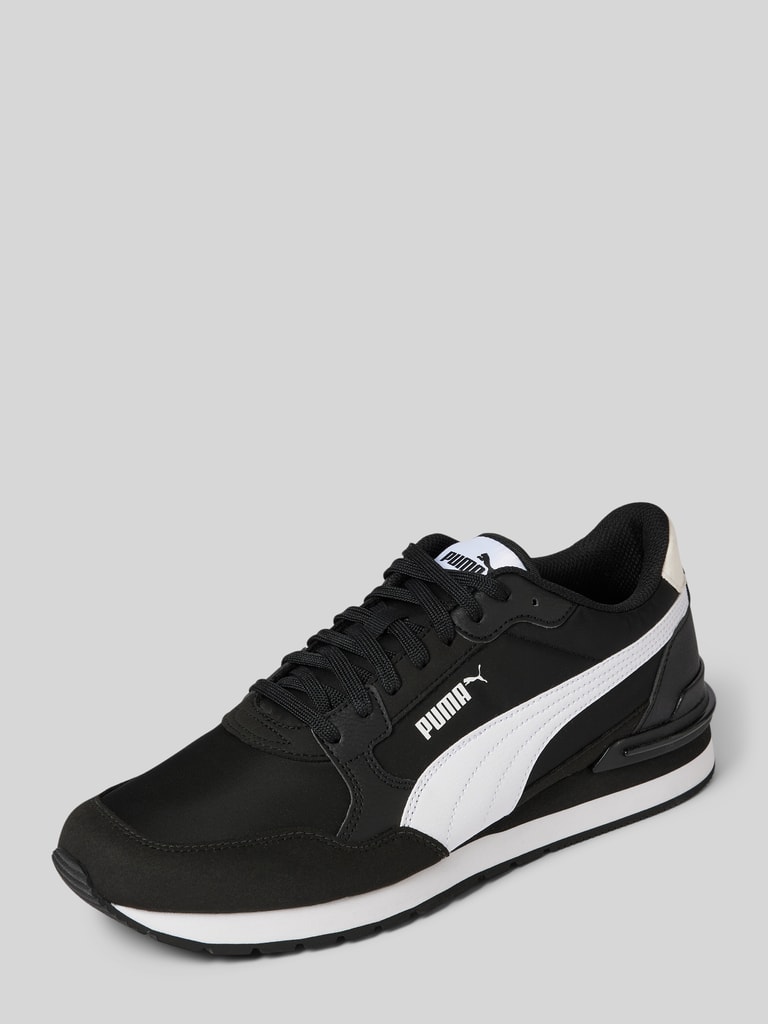 PUMA Sneaker mit Label-Print Modell 'Runner' (black) online kaufen