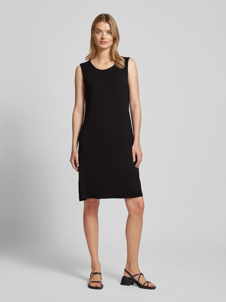 Tom Tailor Knielange jurk met boothals in zwart online kopen | P&C