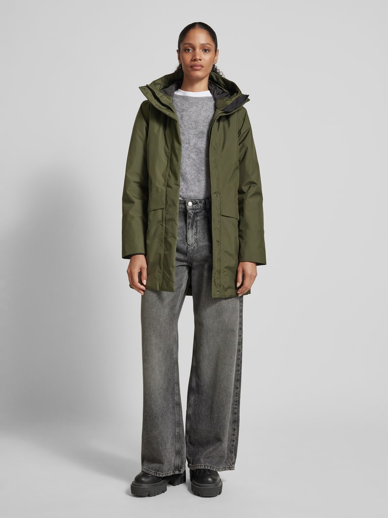 Didriksons Jacke mit Kapuze Modell 'CAJSA' (oliv) online kaufen