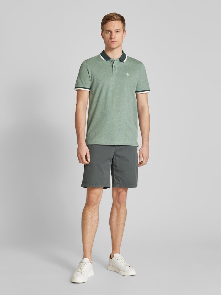 MCNEAL Poloshirt met labeldetail, model 'RUBY' in rietgroen online ...