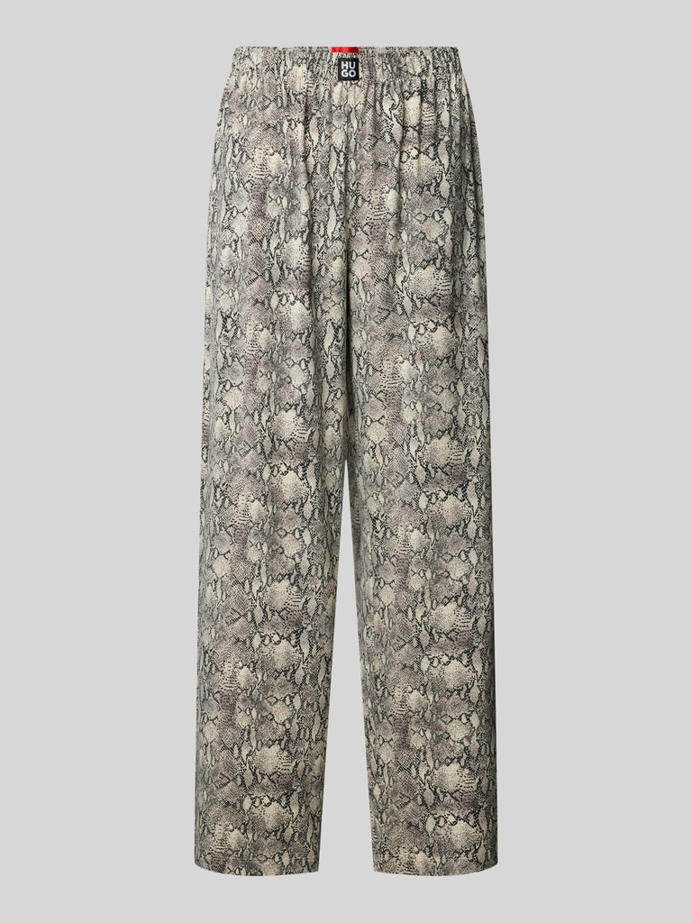HUGO Straight leg pyjamabroek met elastische band, model 'NIKA' in ...