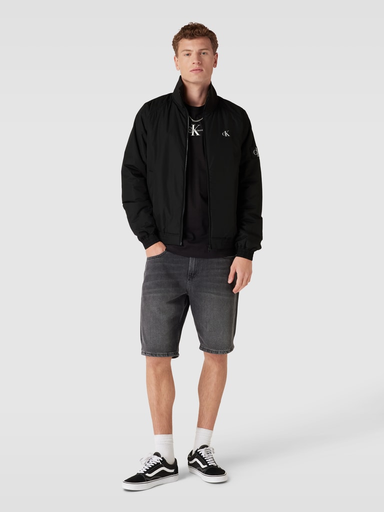 Calvin Klein Jeans Bomberjacke mit Stehkragen Modell 'HARRINGTON ...